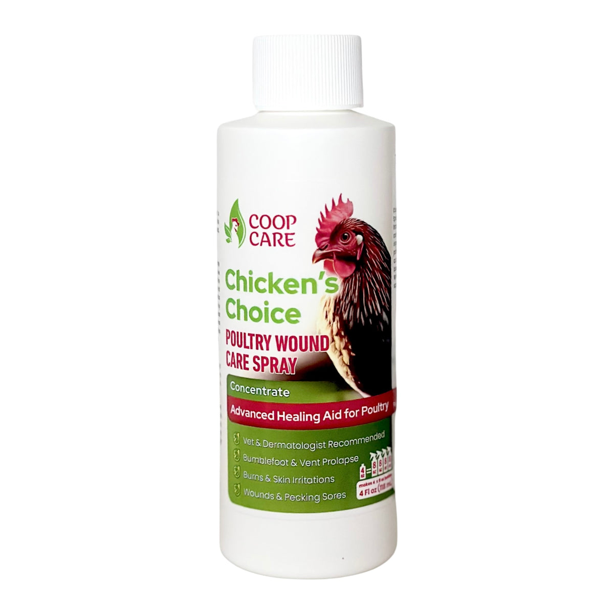 Chicken's Choice Wound Care for Chickens & Birds. Advanced Wound Care ...